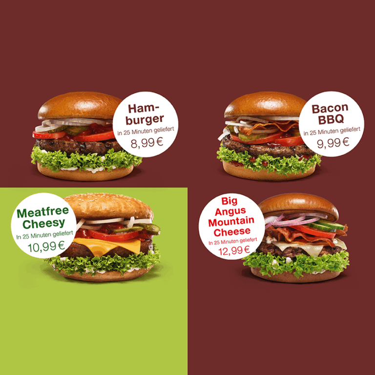 burgerme - Dein Lieferdienst für frische Burger & Salate - Jetzt bestellen!